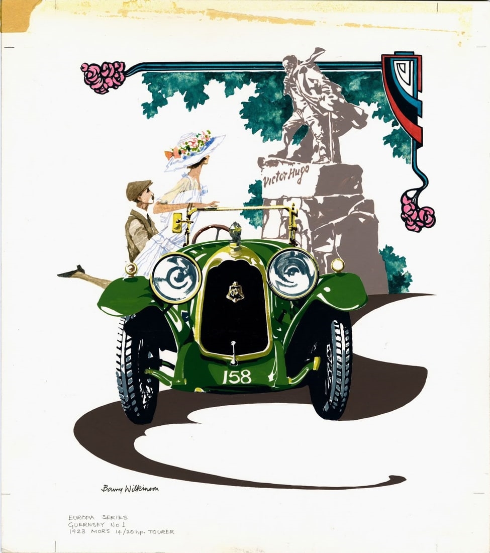Barry Wilkinson | Guernsey N 1, 1923 Mors 14-20hp Tourer Car (1984 ...