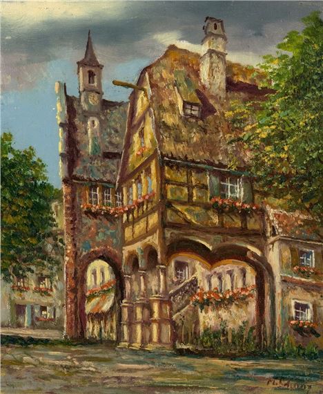 M Schony | Town Hall in Lahr, Germany | MutualArt