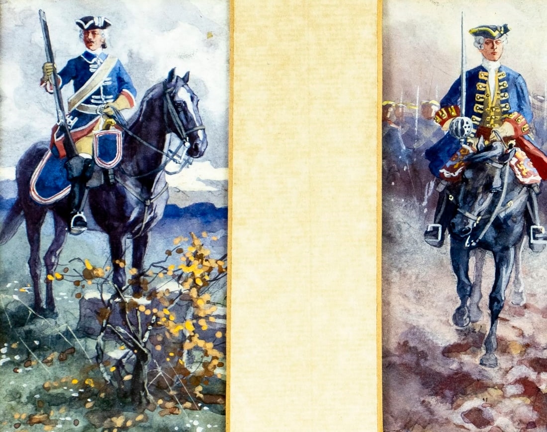European School, 19th Century | British Cavalry Officers (19th Century ...