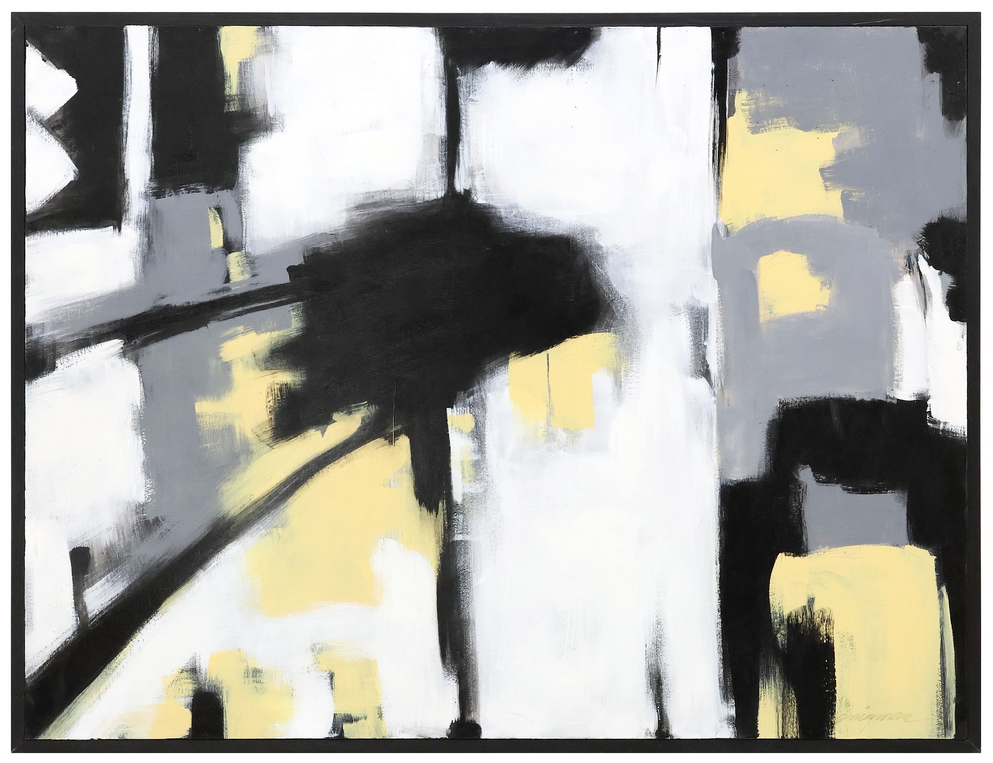 Donna Brigman | LARGE ABSTRACT PAINTING | MutualArt