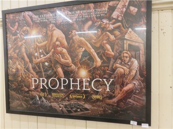 Peter Howson Obe | Prophecy Poster | MutualArt
