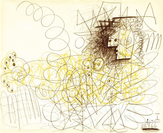 Pablo Picasso | Femme nue couchée (22) | MutualArt