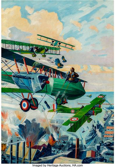 Frederick Blakeslee | The Ghost Patrol, Dare-Devil Aces pulp magazine ...