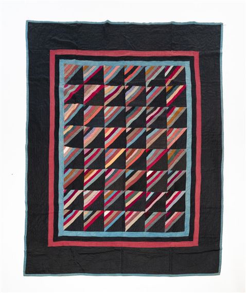 Amish | Roman Stripe Quilt (1906) | MutualArt
