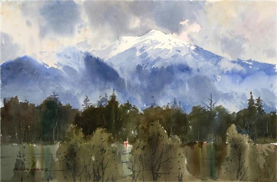 Allan Waite | The Stuart Mountains | MutualArt