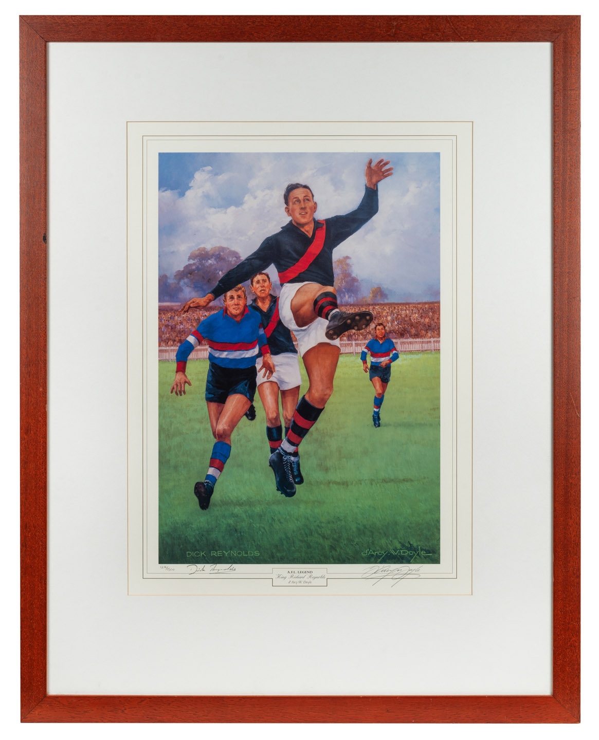 D'Arcy Doyle | ESSENDON LEGEND KING RICHARD REYNOLDS | MutualArt