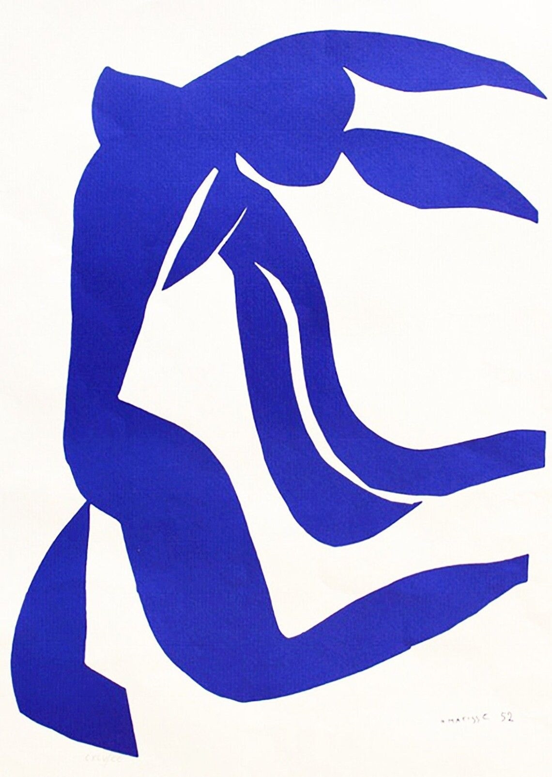 Henri Matisse | Les cheveux (1952) | MutualArt