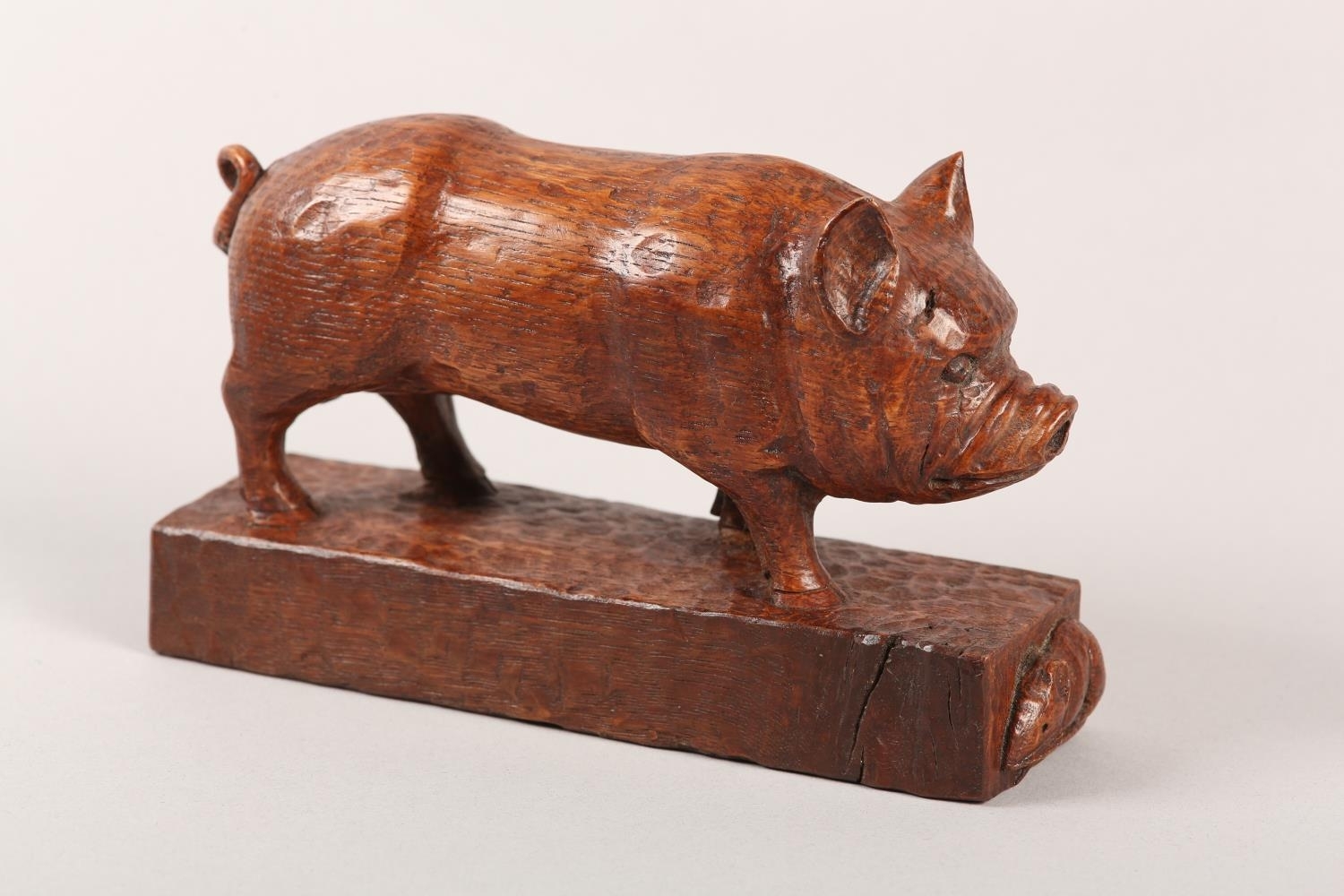 Robert Thompson | WORKSHOP OF 'MOUSEMAN' the pig standing on a ...