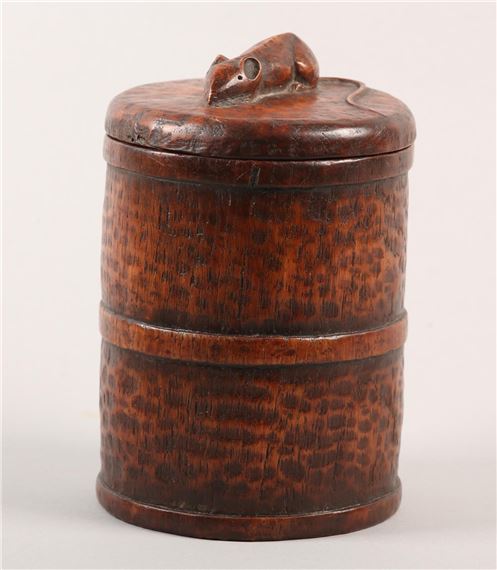 Robert Thompson | An English oak barrel and cover probably by Fred ...
