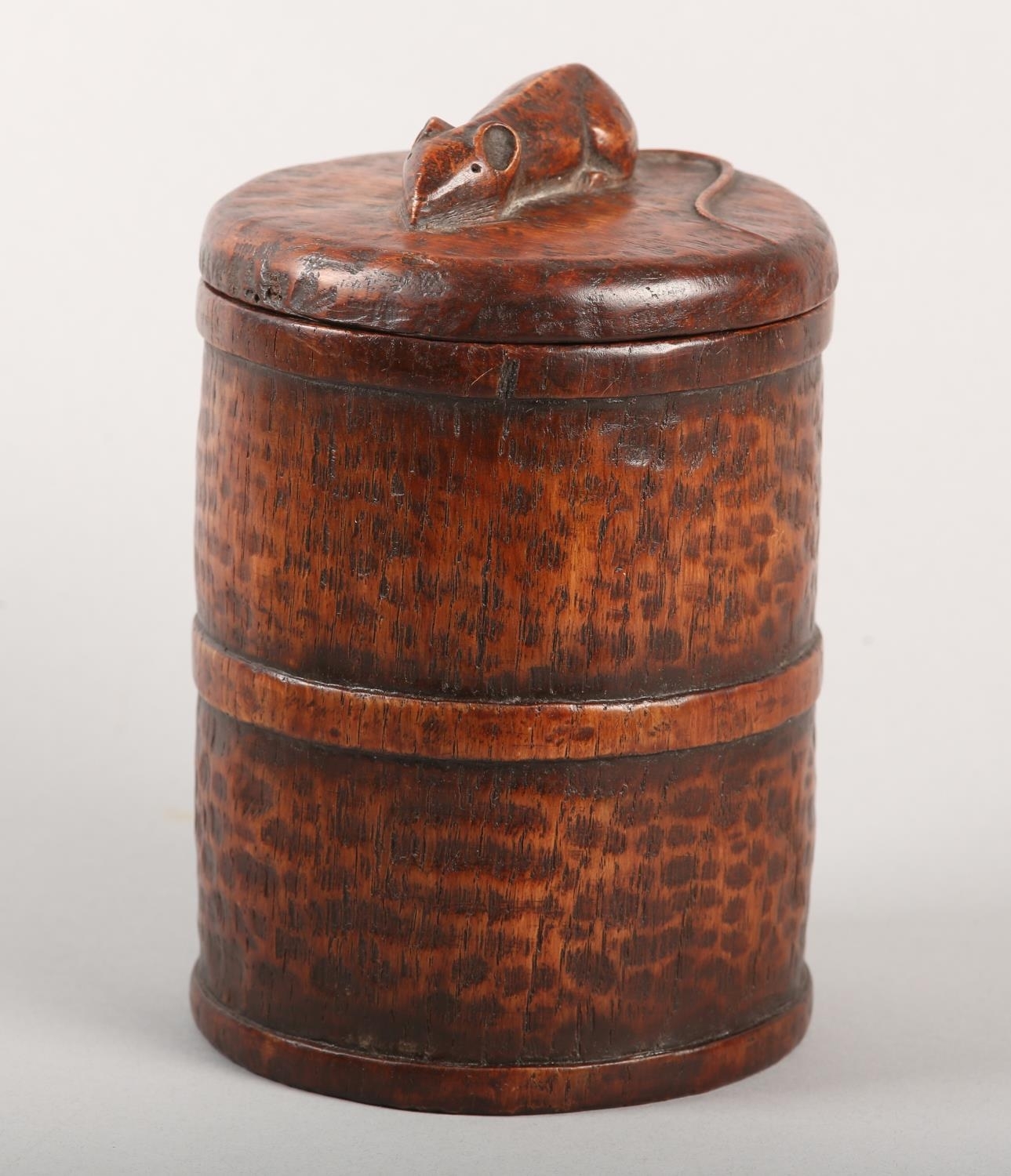 Robert Thompson | An English oak barrel and cover probably by Fred ...
