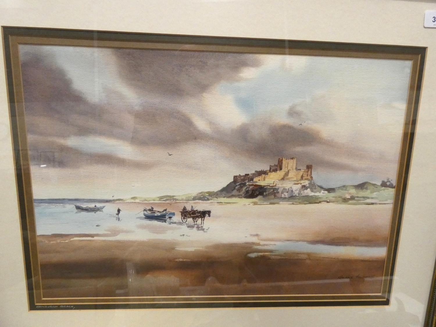 Ronald Lambert Moore | Bamborough Beach | MutualArt