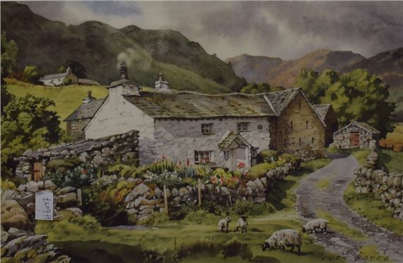 Judy Boyes | Hill Farms in Little Langdale | MutualArt
