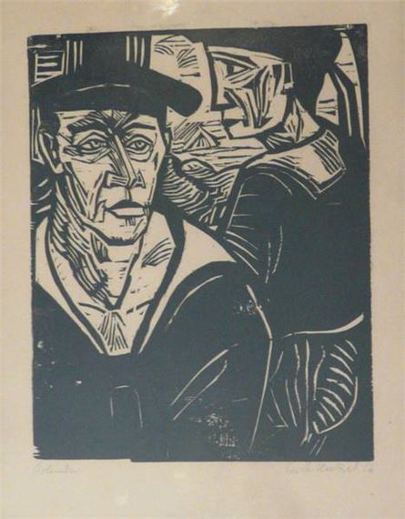 Erich Heckel | Zwei Matrosen (1916) | MutualArt