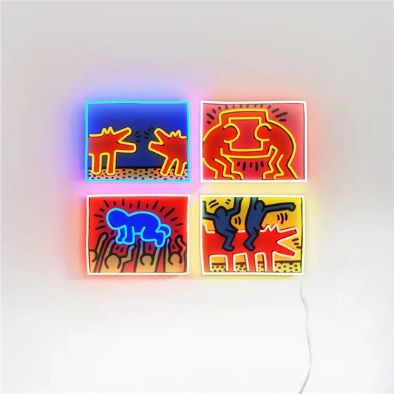 Haring Keith | Mix Colored | Artwork performance at auction | MutualArt