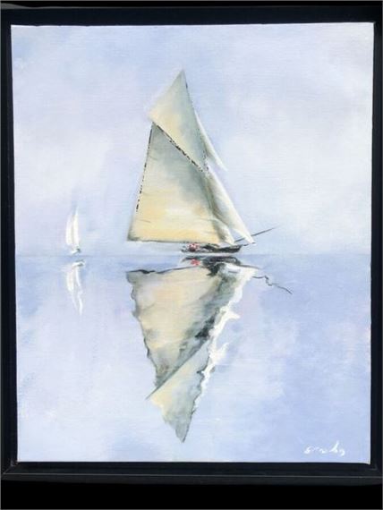 Victor Spahn | Reflections in the water | MutualArt