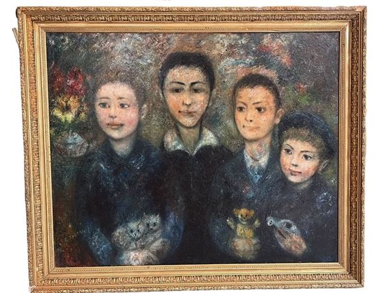 Edouard Joseph Goerg | The Four Sons of Doctor Feld Les quatre fils du ...