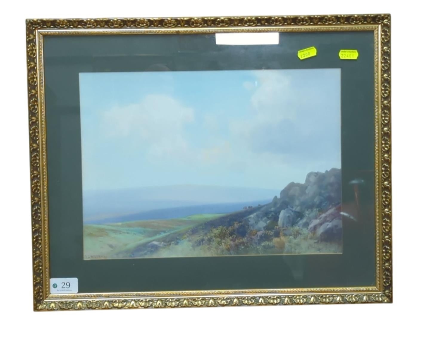 Frederick John Widgery | Verso Cawsand Beacon from West Mill Tor ...