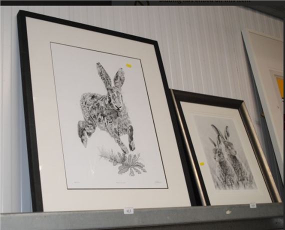 Jon Tremaine | Running Hare | MutualArt