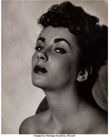 Philippe Halsman | Elizabeth Taylor (1952) | MutualArt