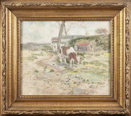 James Kay | Cows Grazing | MutualArt
