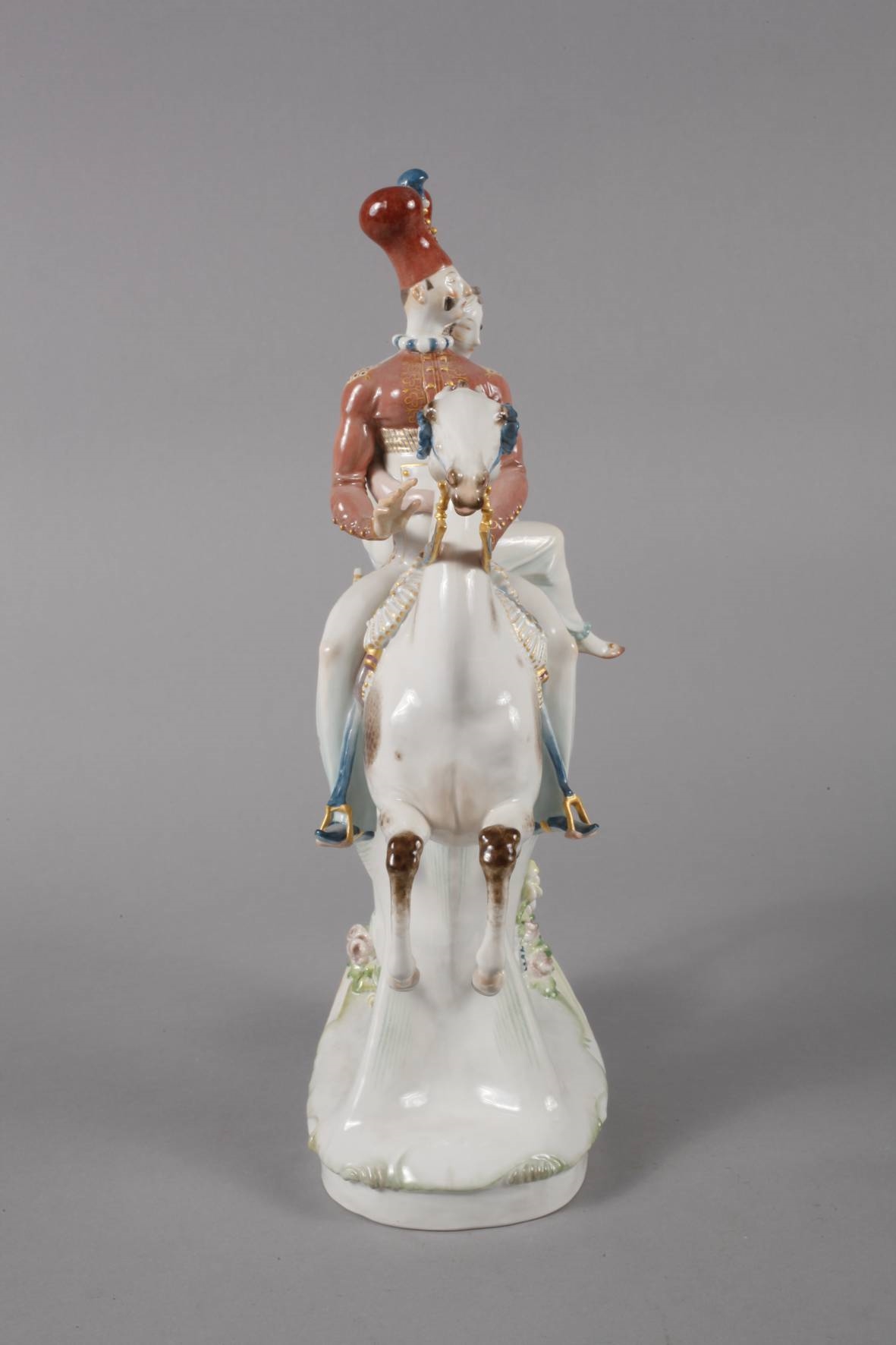 Paul Scheurich | Meissen ”Türke und Türkin zu Pferde (1930) | MutualArt