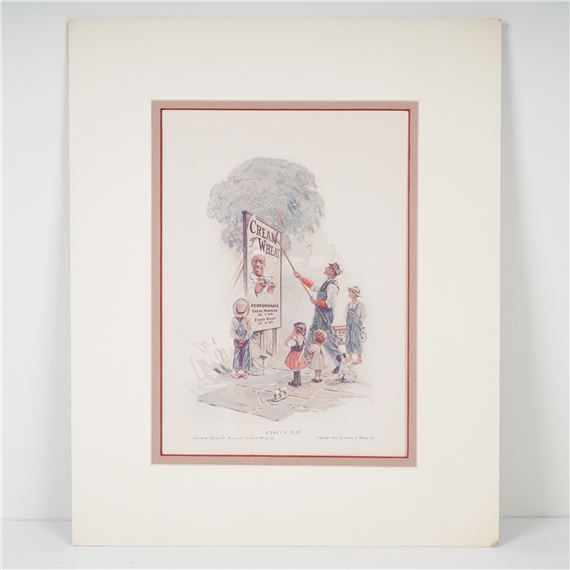 Edward Victor Brewer | Circus Day (1916) | MutualArt