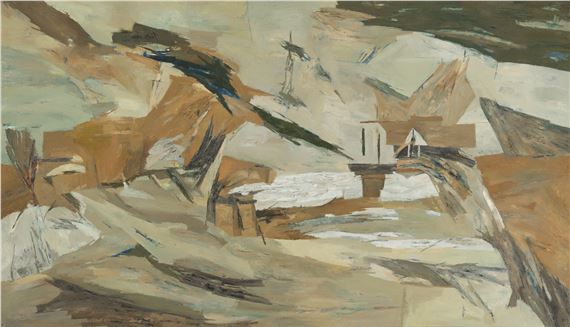 Ram Kumar | Untitled (1986) | MutualArt