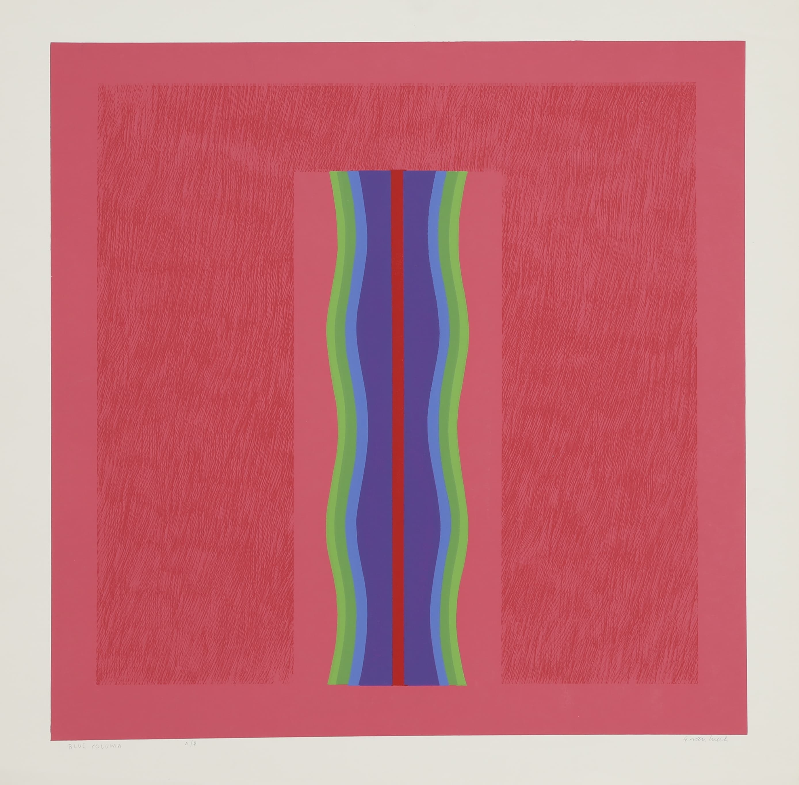 Gordon Appelbe Smith | 8 estampes : Divided mauve / Ochre triangle ...