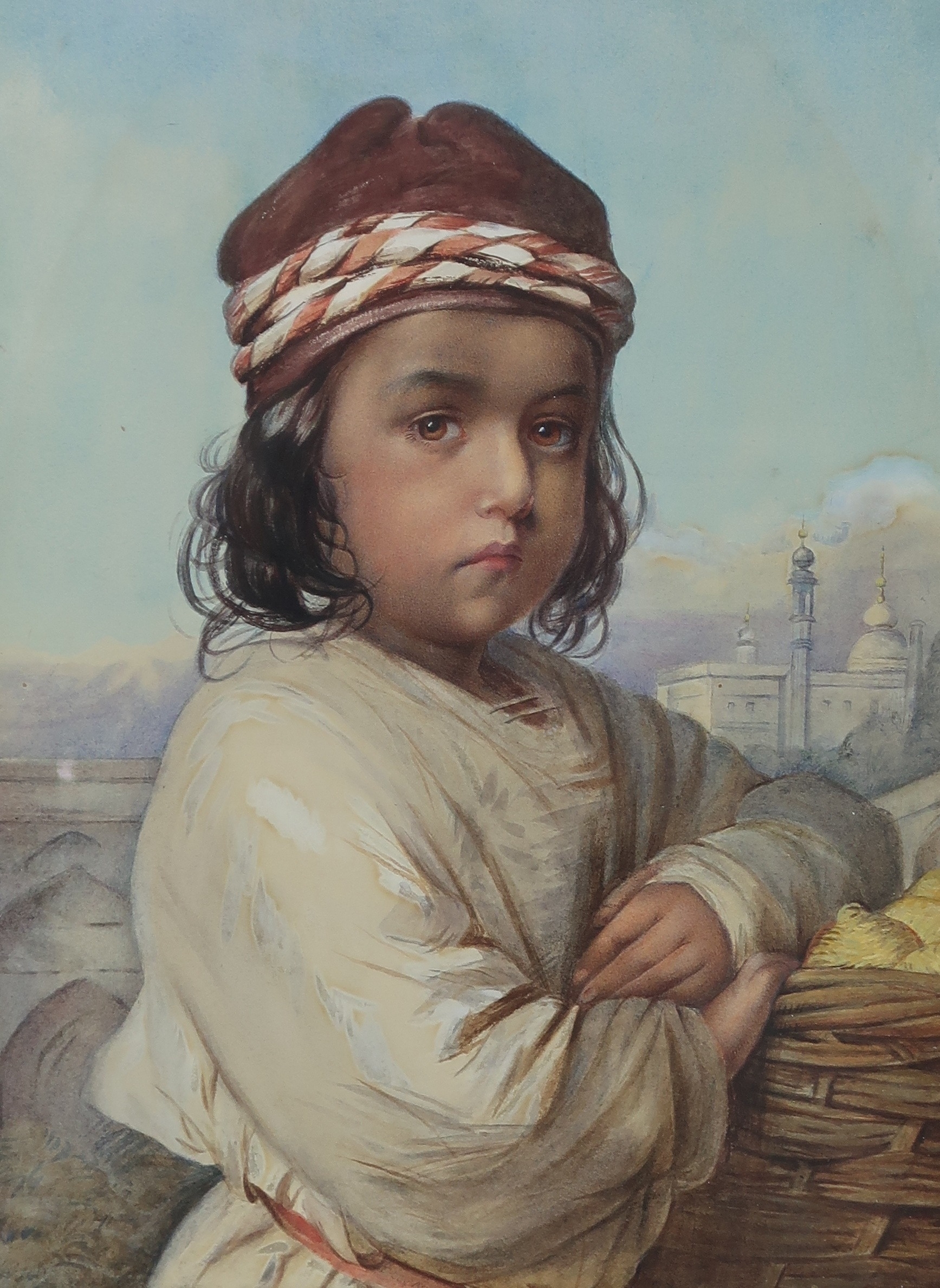 British School, 19th Century | EGYPTIAN BOY (19th Century) | MutualArt
