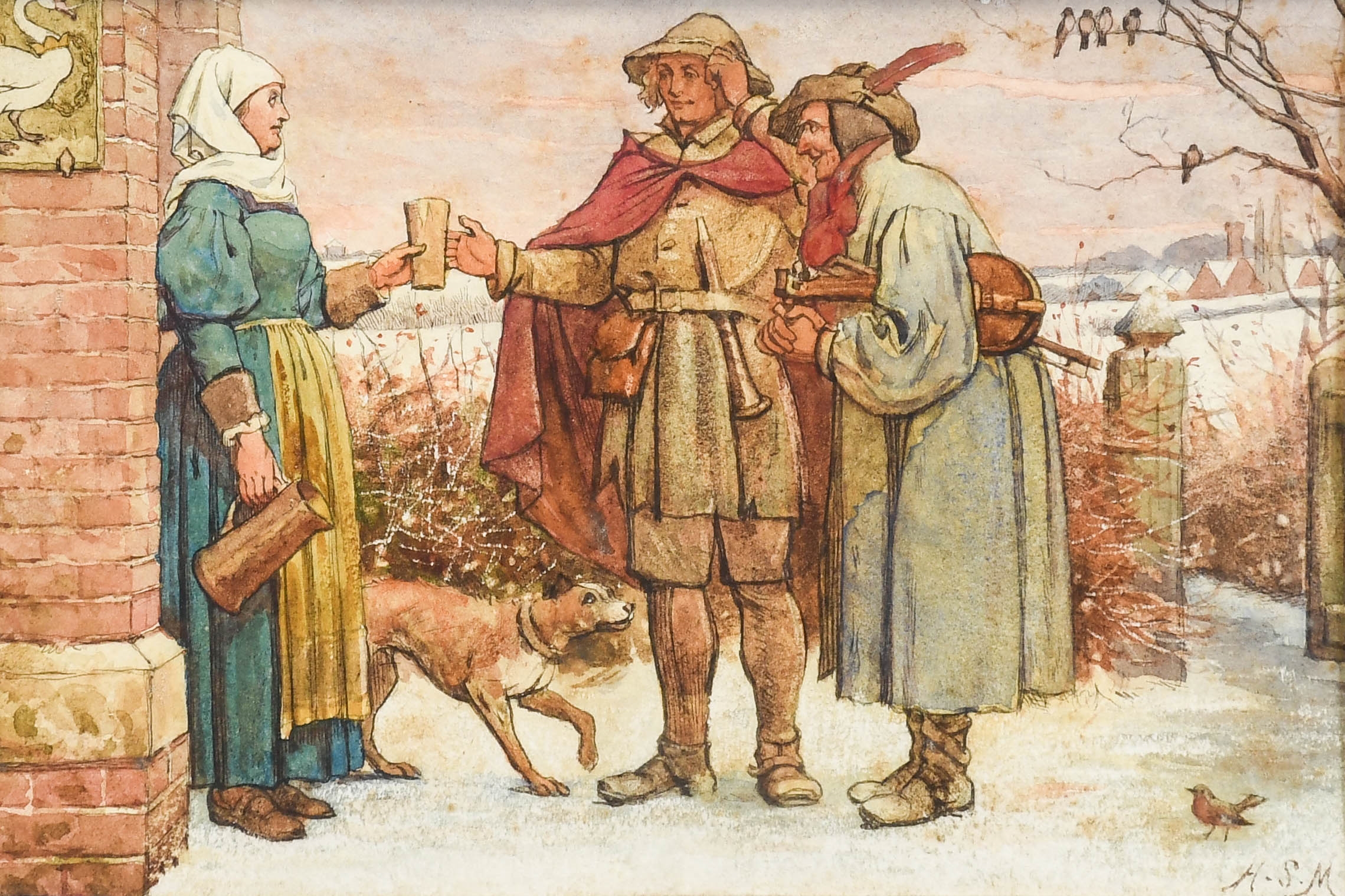 Henry Stacy Marks | Winter | MutualArt