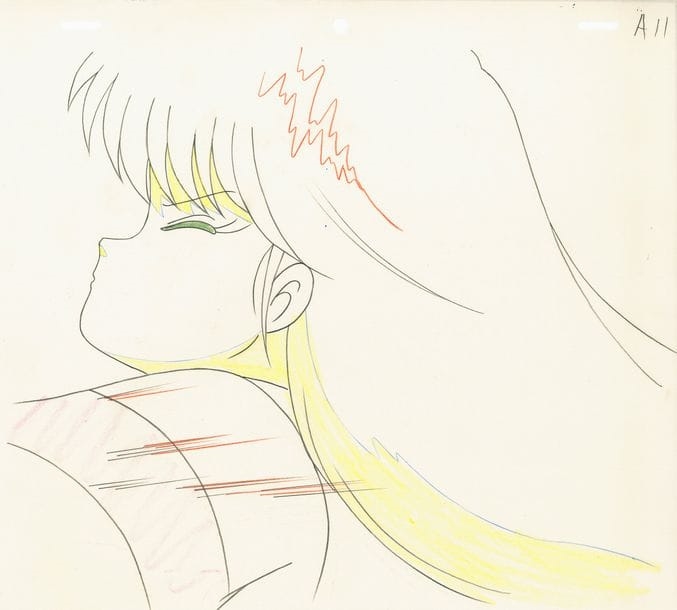 Rumiko Takahashi | Original animation drawing of Juliette Rozier (1986 ...