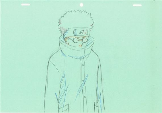 Masaki Kishimoto | Original animation drawing of Shino | MutualArt