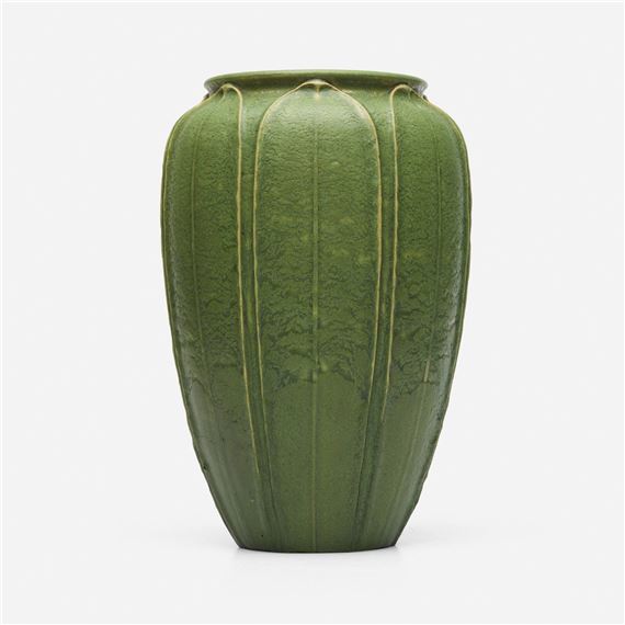 Ruth Erickson | Vase with leaves (1899 - 1910) | MutualArt