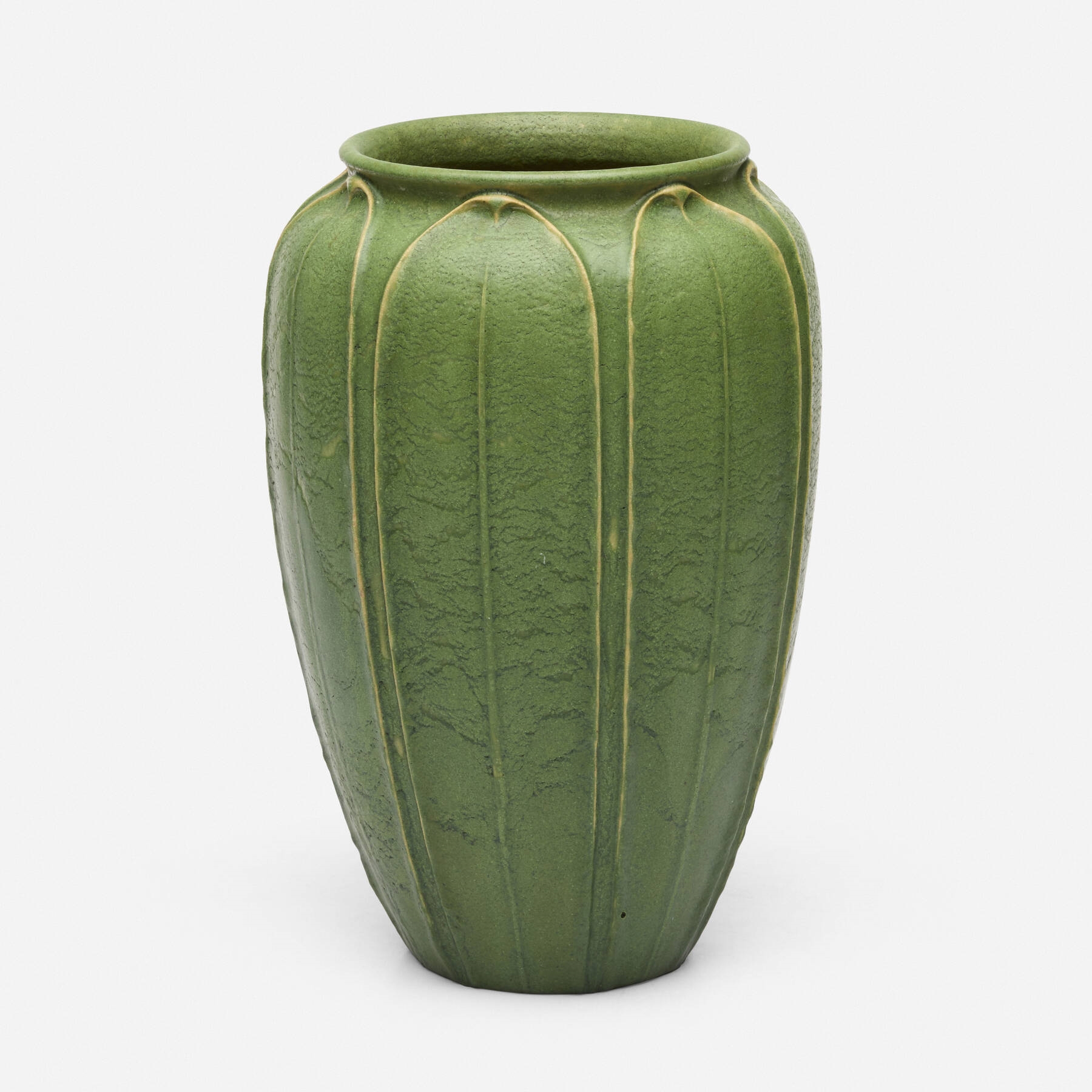 Ruth Erickson | Vase with leaves (1899 - 1910) | MutualArt