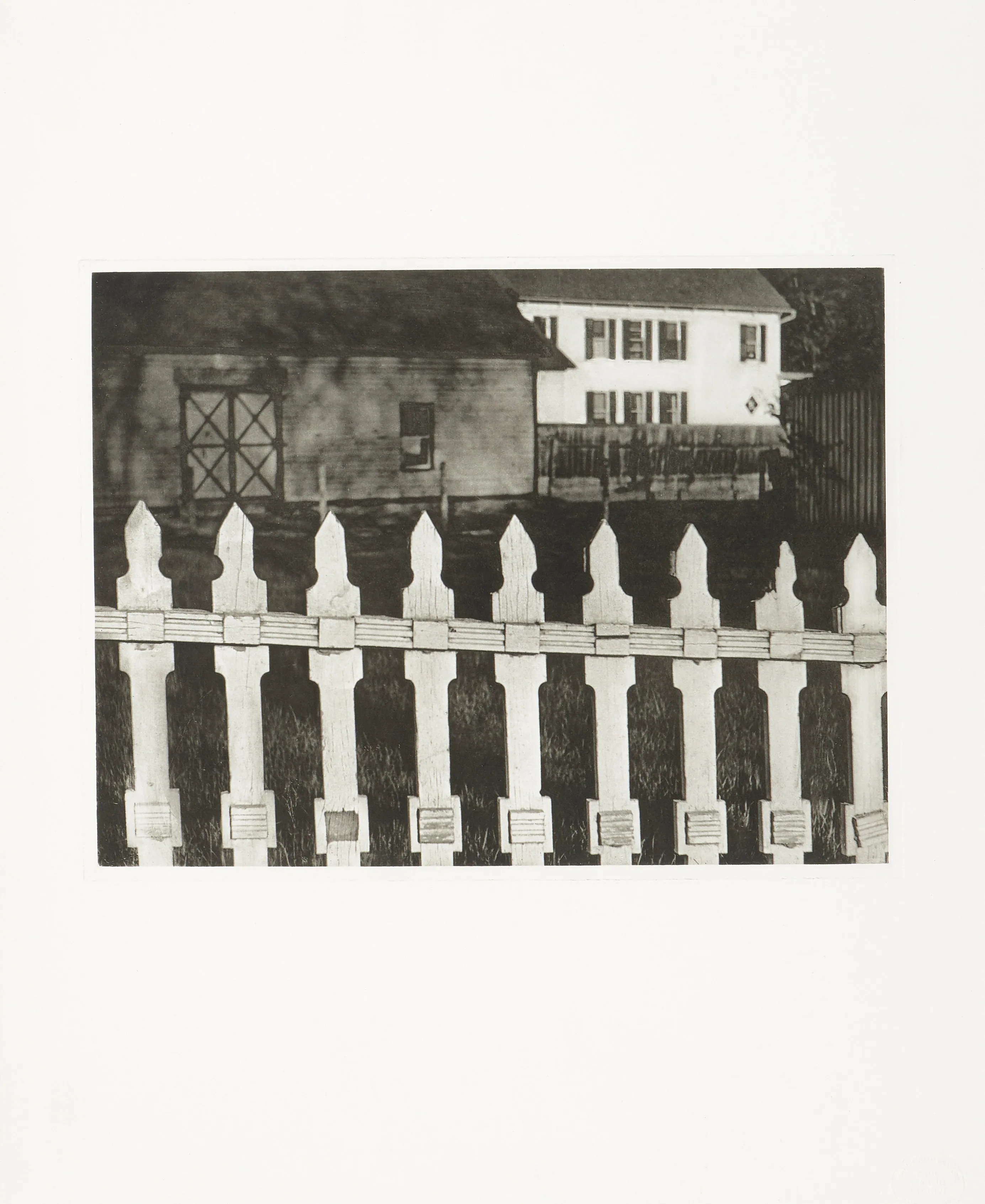 Paul Strand | The white Fence (1916 - 1991) | MutualArt