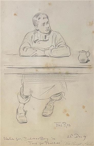 Fred Roe | Butcher Boy (1891) | MutualArt