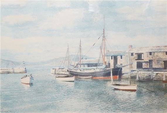 Richard Eurich | The Mary Eliza, Lyme Regis | MutualArt
