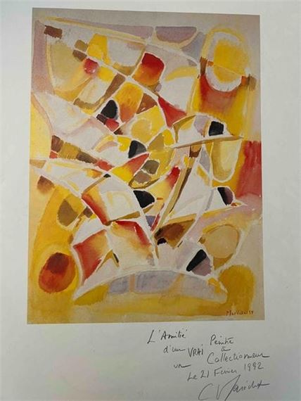 Claude Maréchal | Poster Signed in pencil and signed by the artist ...