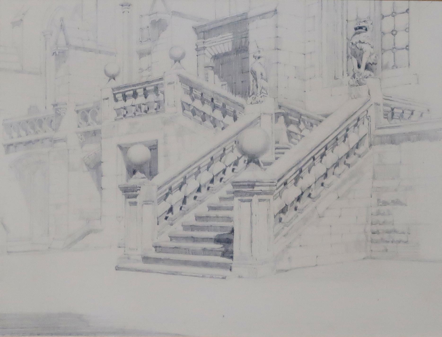 Alexander Thomson | LION AND UNICORN STAIRCASE, GLASGOW UNIVERSITY ...