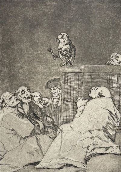 Francisco José de Goya y Lucientes | What a Golden Beak! [Que pico de ...