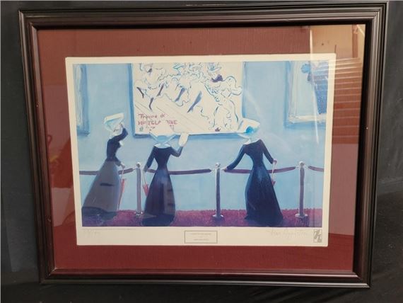 Jean Appleton | A Visit to the Louvre | MutualArt