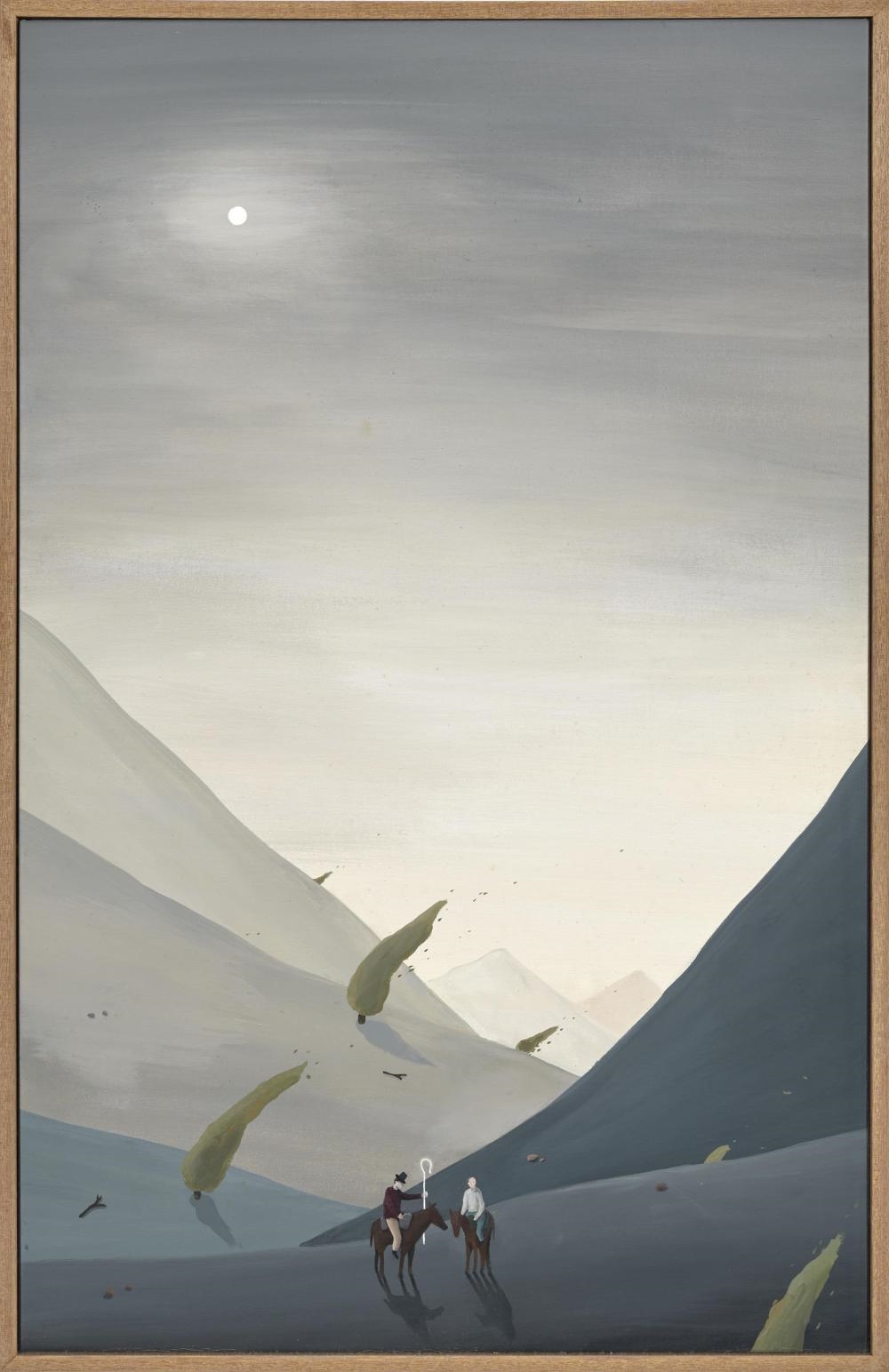 Max Berry | Meeting of Men on Horses (2013) | MutualArt