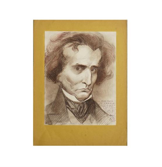 Ferdinand Bac | Portrait of Hector Berlioz (1948) | MutualArt