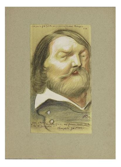 Ferdinand Bac | Portrait of ThÃ©ophile Gauthier | MutualArt