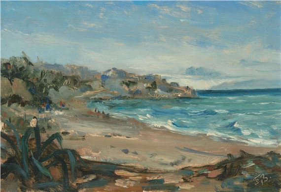 Frank Buchser | Südliche Küstenlandschaft | MutualArt