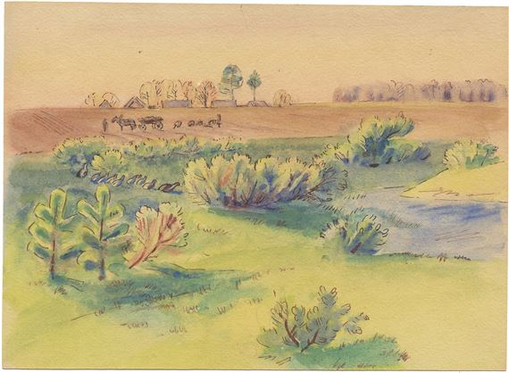 Nikolai Andreevich Tyrsa | Partridges in the field (1930) | MutualArt