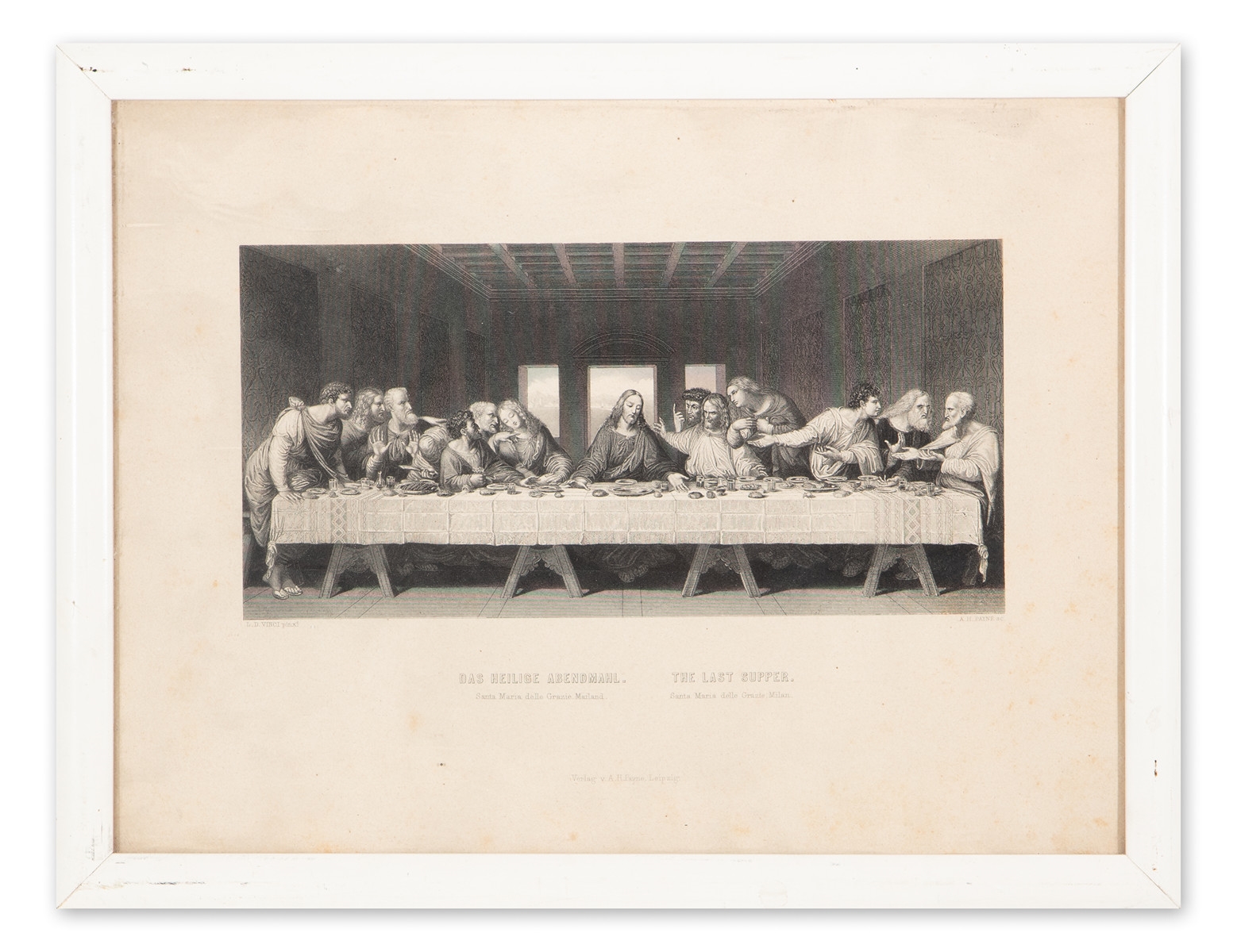 Albert Henry Payne | Poslední večeře (podle Leonardo da Vinci | MutualArt