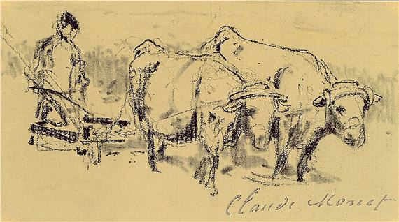 Claude Monet | Charrue Avant Les Boeufs (1840 - 1926) | MutualArt