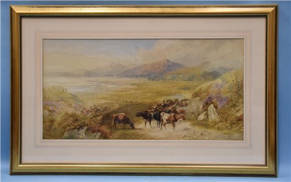 Cornelius Pearson | Cattle by the Wainwrights | MutualArt