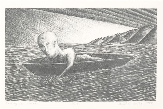 Andrew Keating | Testing the Water (1985) | MutualArt